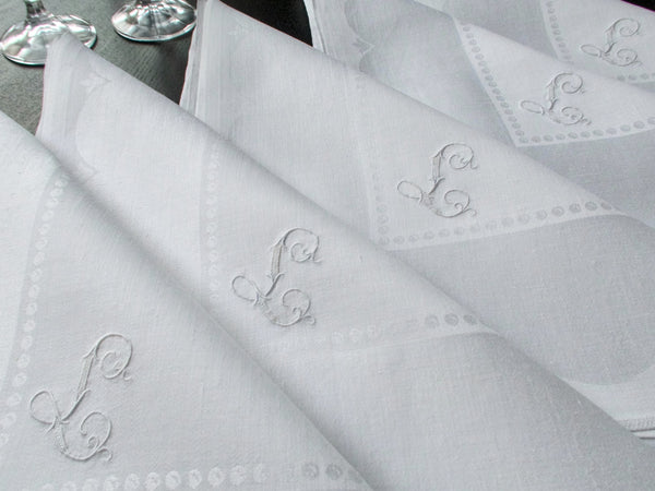 Fine Vintage Table Napkins — Linen, Lace & Embroidery Page 2 - Things ...