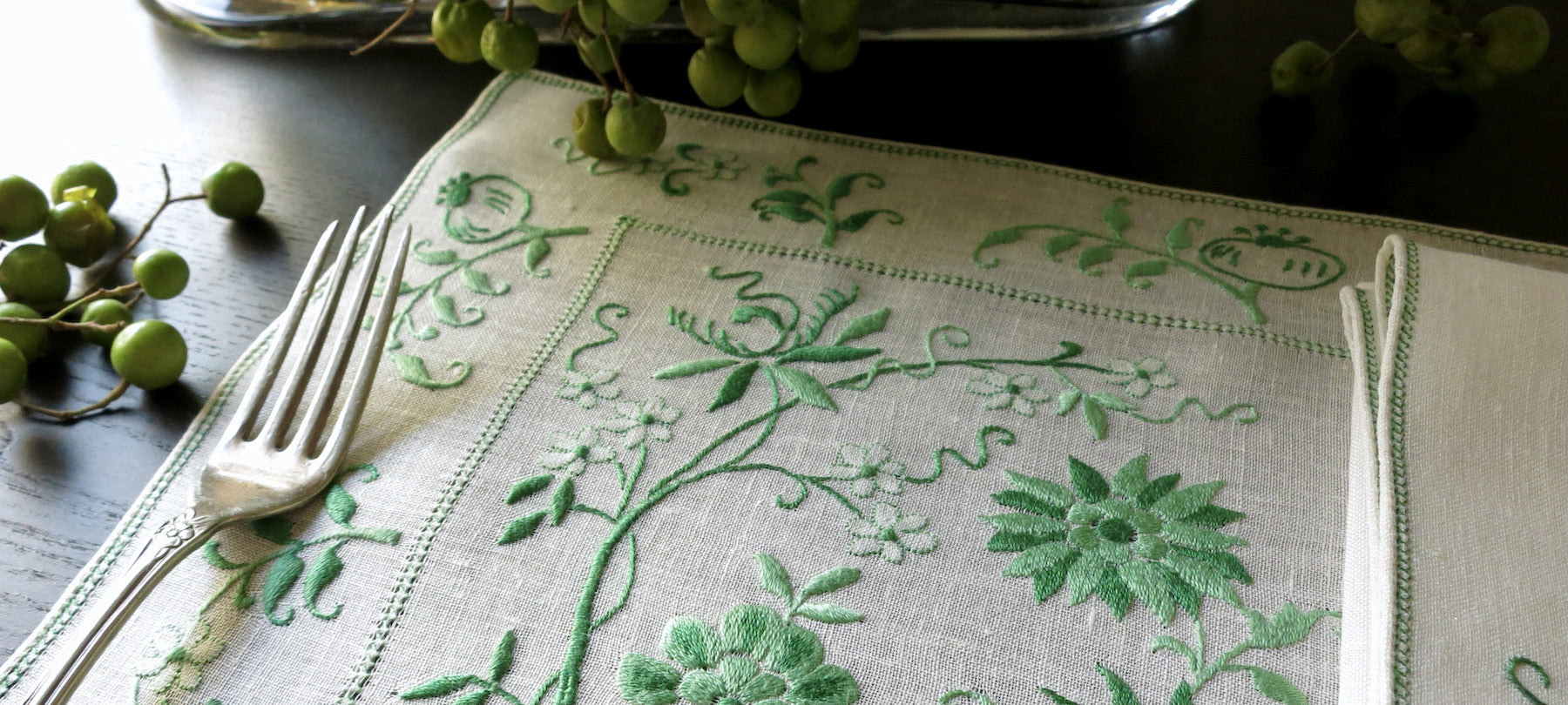 Luxury Vintage Table Linens – Things Most Delightful