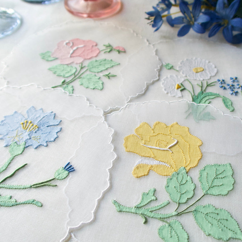 Luxury Vintage Table Linens – Things Most Delightful